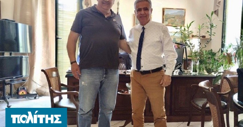 Συνάντηση Δημάρχου με τον Πρόεδρο του ΝΟΧ | politischios.gr