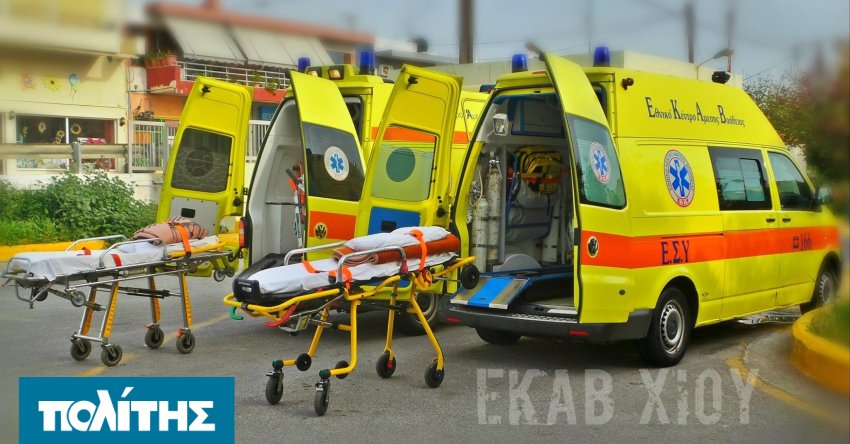 Ο Covid 19 «χτύπησε» το ΕΚΑΒ Χίου - Με 1 ασθενοφόρο η Χίος ...