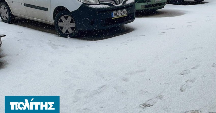 Το έστρωσε στη Νότια Χίο - Με αλυσίδες η κυκλοφορία σε ορισμένα σημεία ...