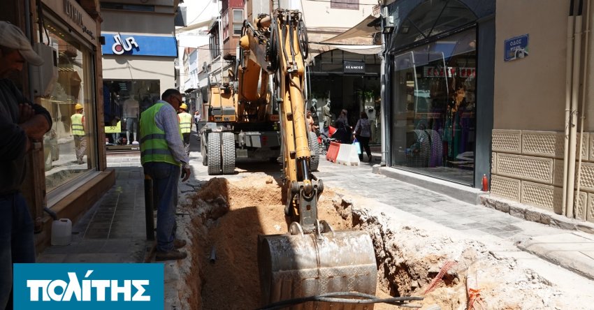 Στα δύο κόβεται η Απλωταριά εξαιτίας του αντιπλημμυρικού- Βίντεο ...