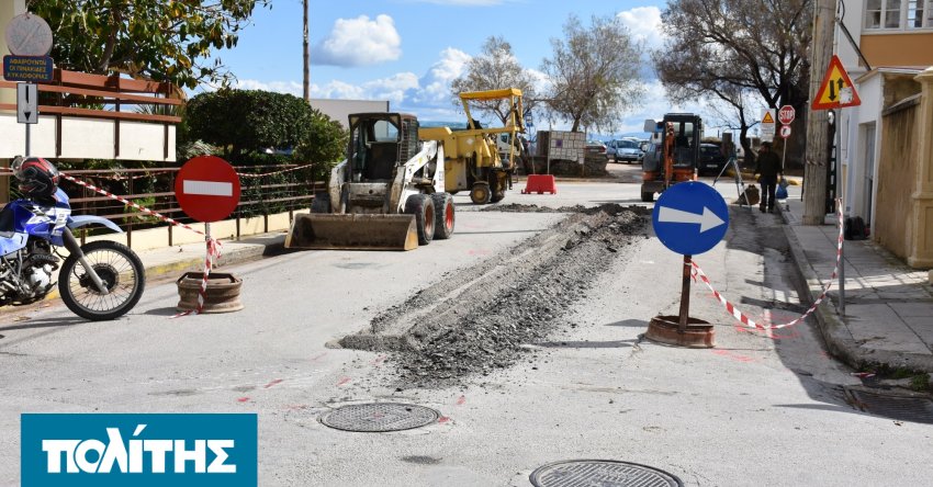 Ξεκίνησαν οι εργασίες στην οδό Κοκκάλη- Βίντεο | politischios.gr