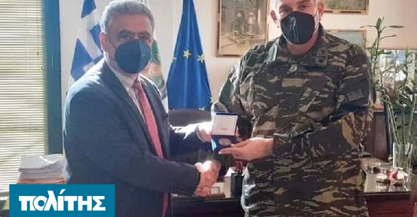 Συνάντηση Δημάρχου με τον νέο Διοικητή της 96 ΑΔΤΕ, Ταξίαρχο Ε. Χατζή ...