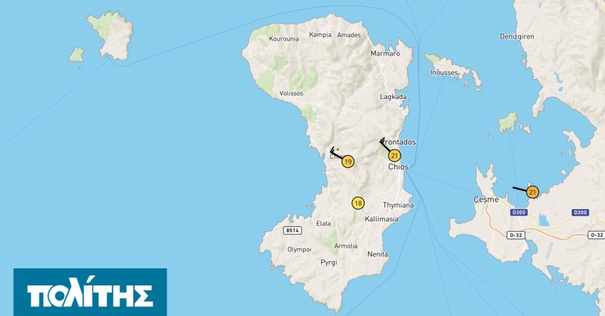 Καιρός 18/9/2023 – Βοριάδες και θερμοκρασία έως 27 °C | politischios.gr