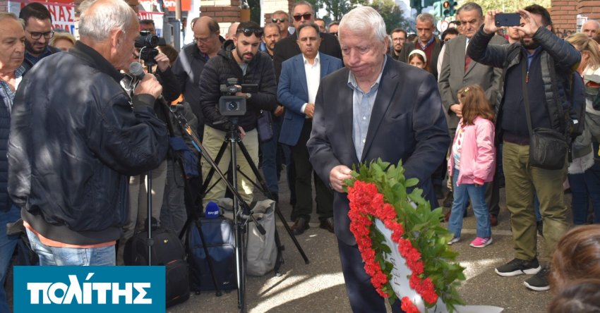 Ο Κώστας Μουτζούρης στις επετειακές εκδηλώσεις για την εξέγερση του ...