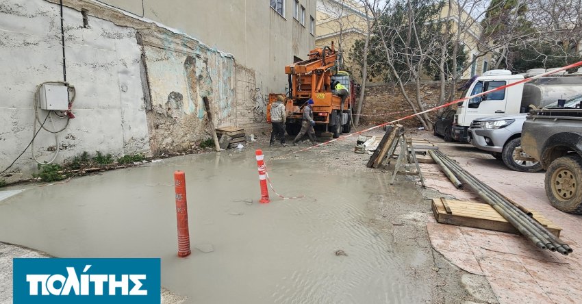 Ξεκίνησαν οι εδαφοστατικές δοκιμές στην οδό Λάδης για την ανακατασκευή ...