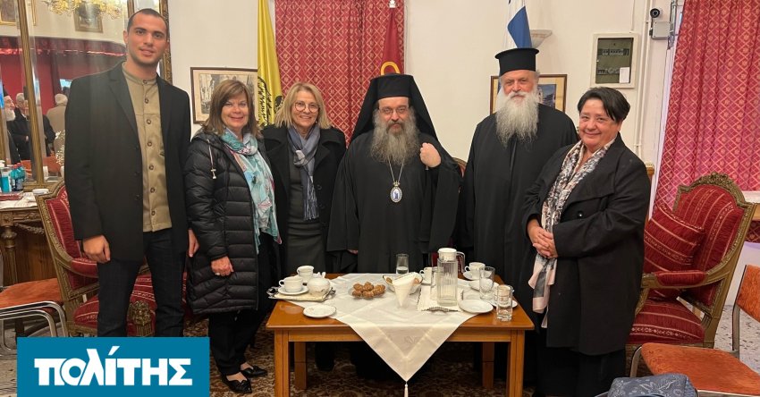 Η πρώτη Θεία Λειτουργία υπέρ των αθλητών από τον Σεβ. Μητροπολίτη Χίου ...