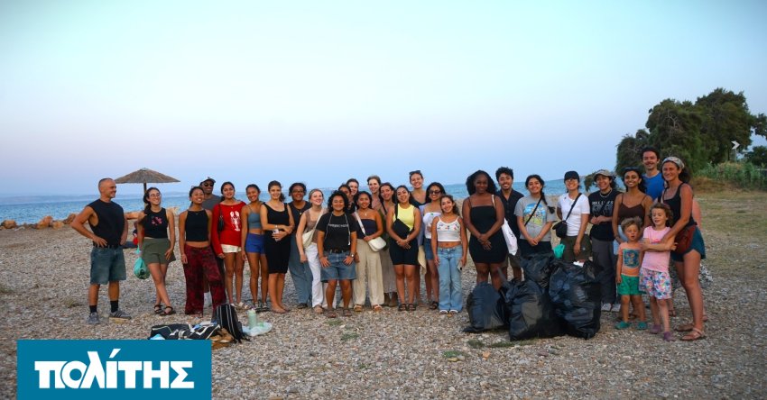 Εθελοντικός καθαρισμός στην παραλία Μπέλλα Βίστα από φοιτητές του ...