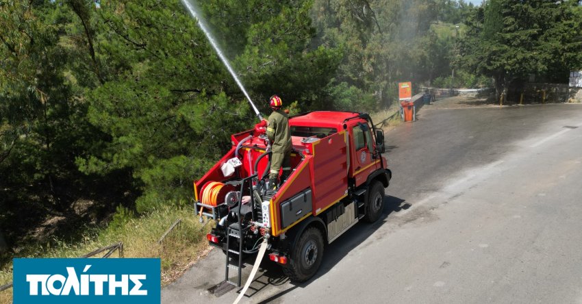 Ευτυχώς που η πυρκαγιά στην Παναγία Βοήθεια ήταν... άσκηση ...