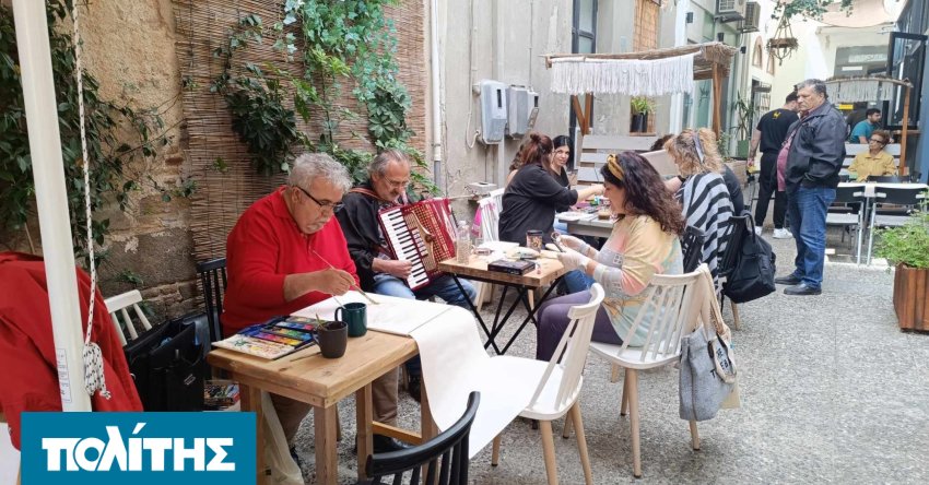 Άρτιον - Εικαστικό Εργαστήριο στον ρυθμό της μουσικής στο HUT DIY CAFE ...