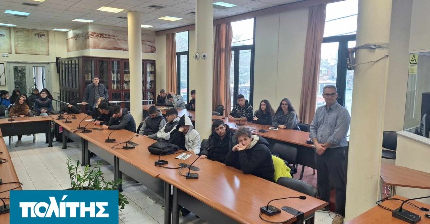 Οι μαθητές του 1ου ΕΠΑΛ «πήγαν» δημαρχείο | politischios.gr