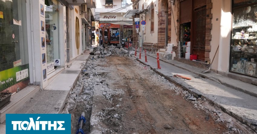 Παράταση αλλά και πρόοδος εργασιών για το Open Mall Χίου | politischios.gr