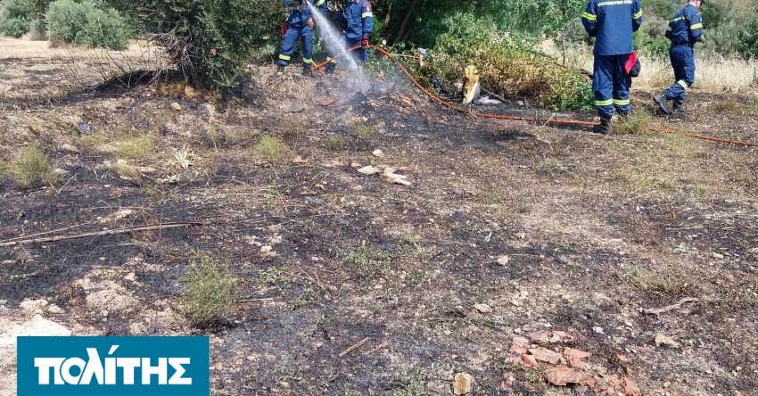 Η πρώτη πυρκαγιά περιμετρικά της ΒΙΑΛ | politischios.gr