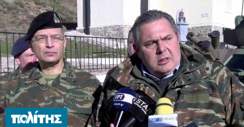 Ανοιχτή στήριξη Πάνου Καμμένου στον Αλκιβιάδη Στεφανή | politischios.gr