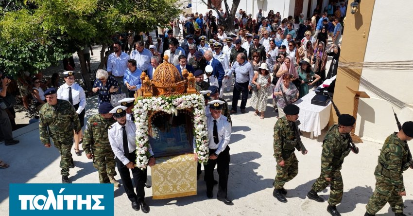Κατά εκατοντάδες οι Χιώτες στην Αγία Μαρκέλλα για να προσκυνήσουν τη ...
